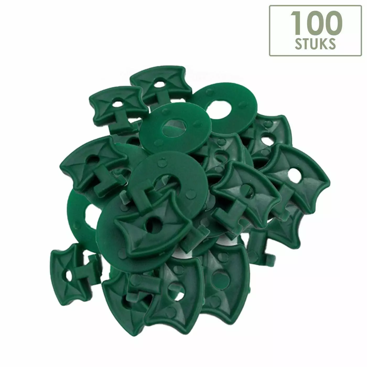 Bevestigingsclips voor schaduwdoek ECO (100 stuks)