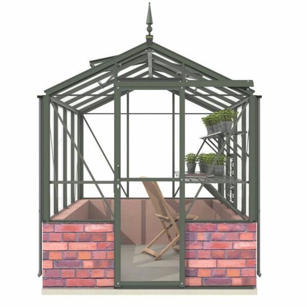 Tuinkassen op een muur